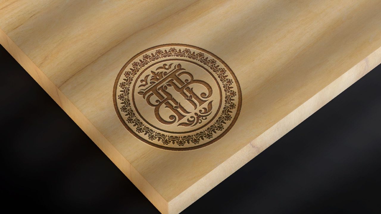 Личная монограмма-вензель - ВВП - Logotipper.Agency